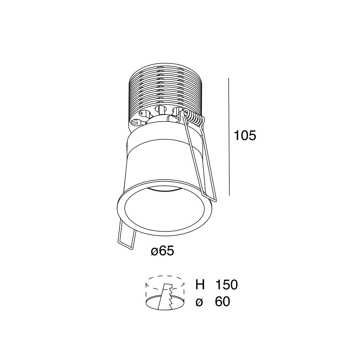 KONE TND LED 10W 4K 500MA 36 BIA